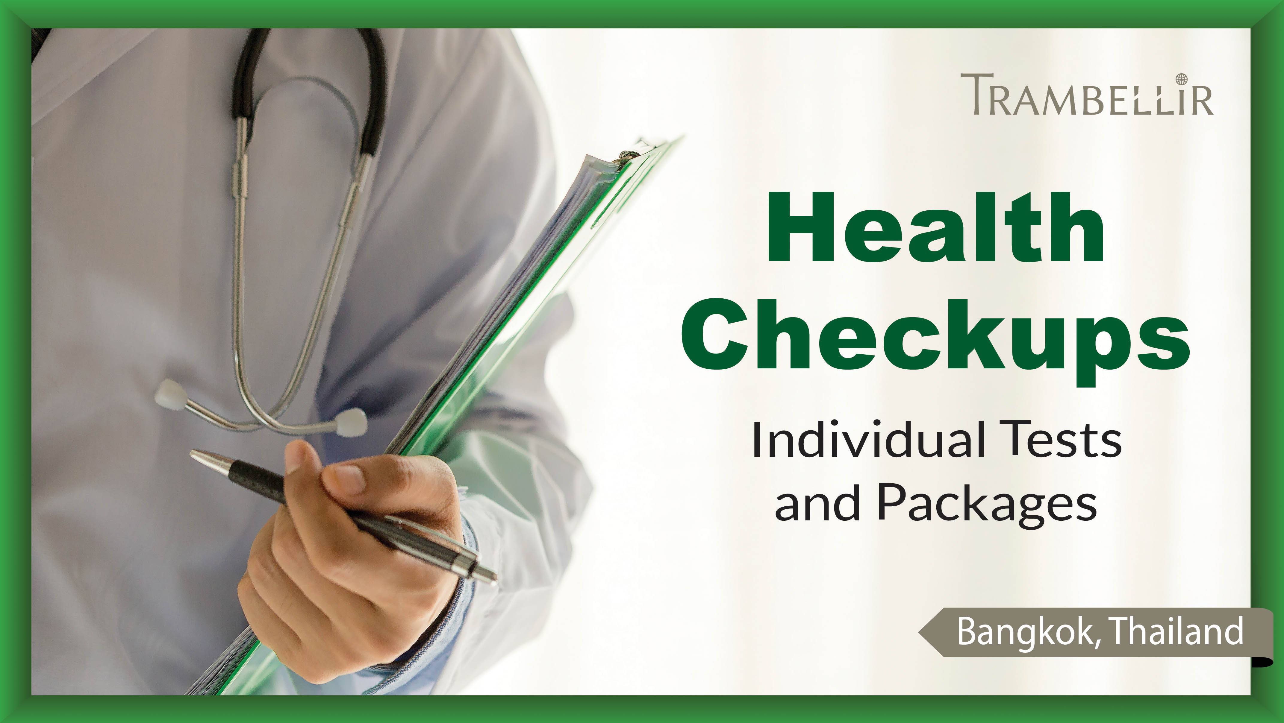 Health Checkups (Individual Tests and Packages) | Trambellir
