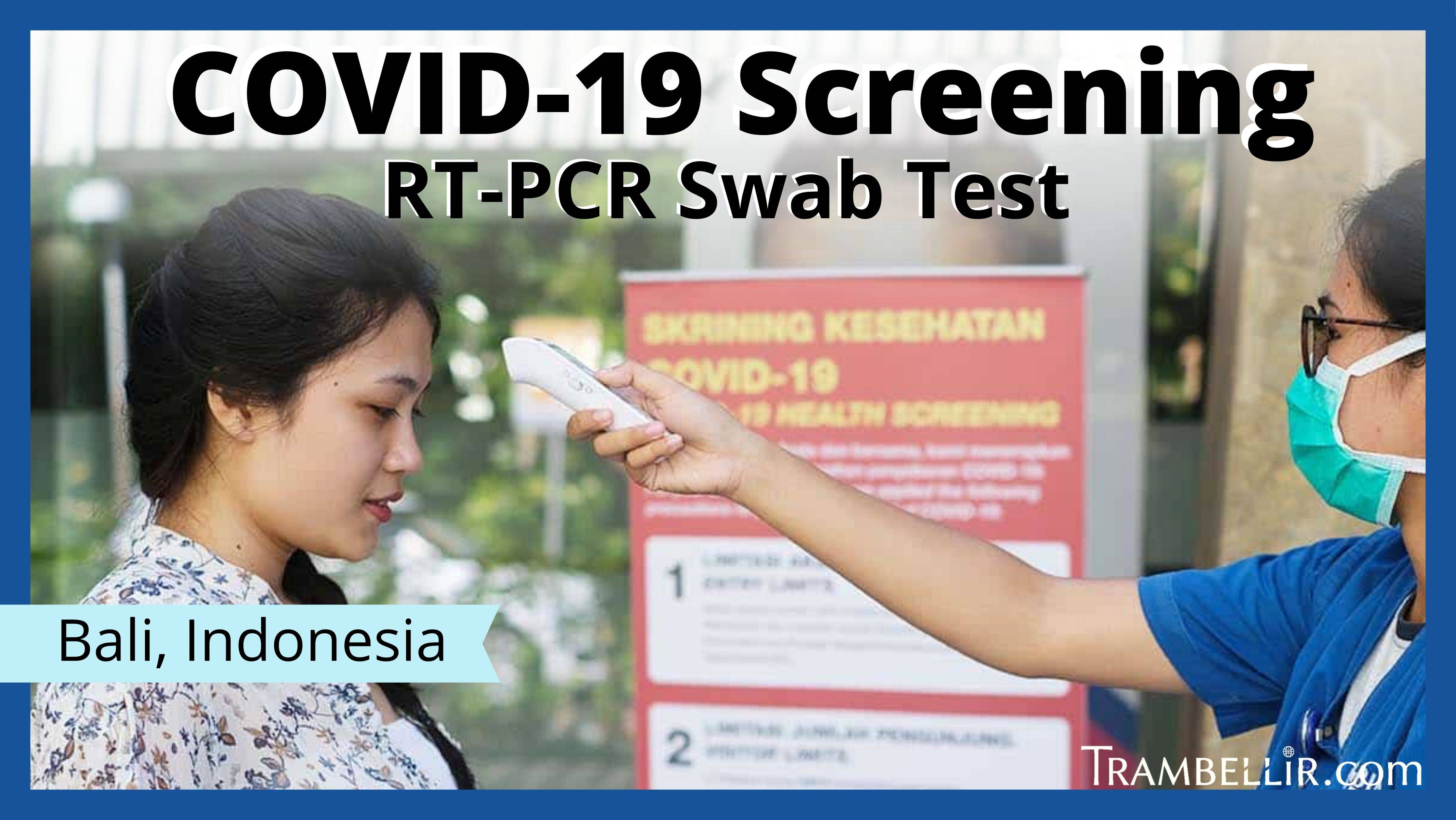COVID-19 PCR Screening (RT-PCR Swab Test) | Trambellir